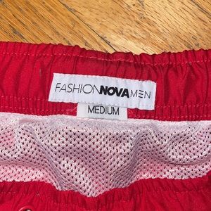 Fashion Nova | Swim | Mens Red Bathing Suit | Poshmark